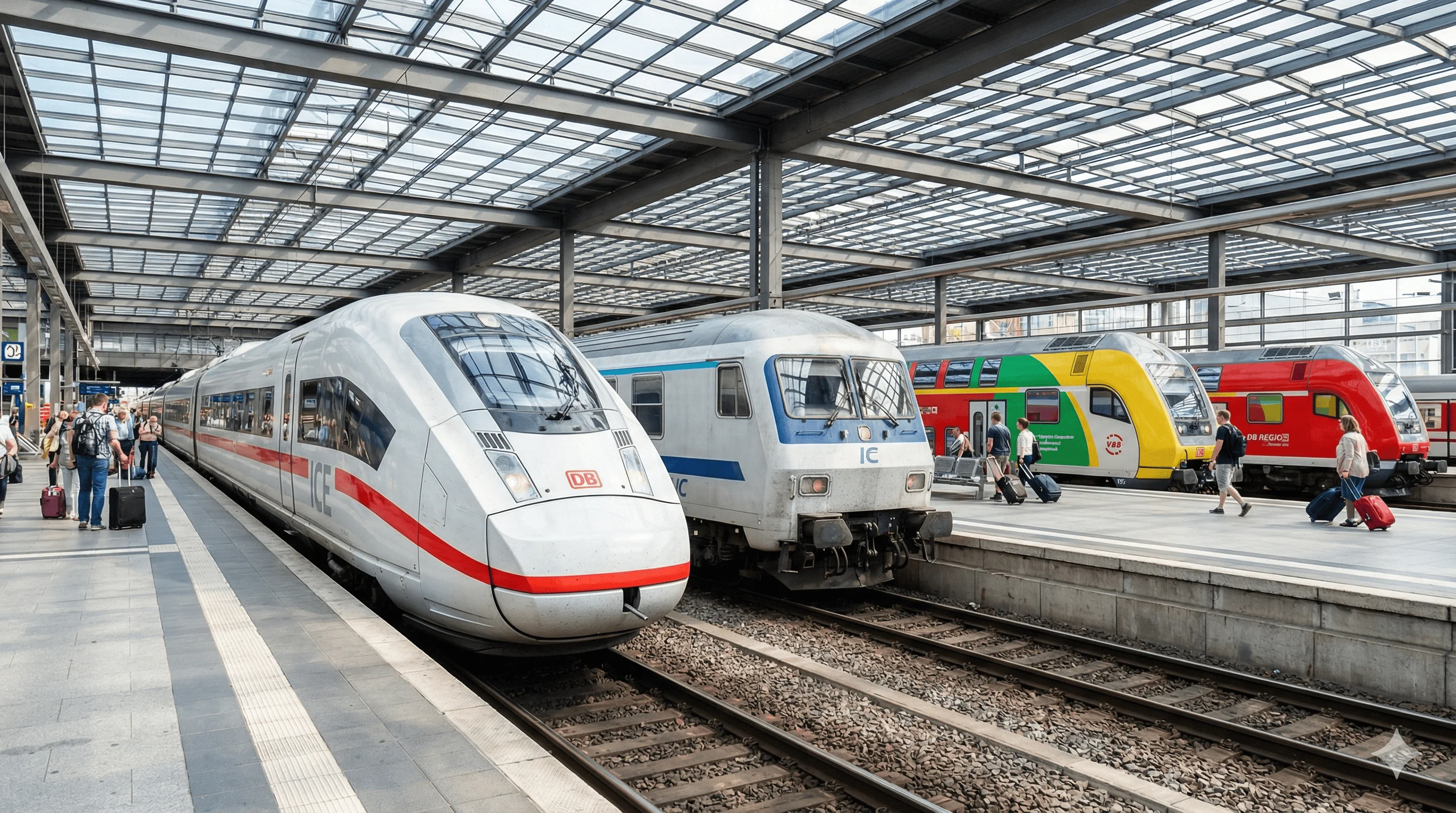 ICE vs IC vs RE vs S-Bahn: German Train Types Explained | Trainvave